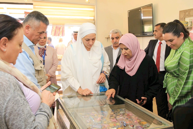 Princess Basma Bint Ali opens ‘Badawiat’ bazaar | Jordan Times