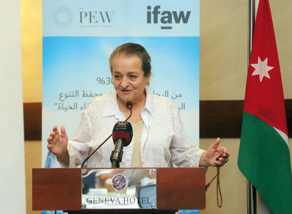 Princess Alia inaugurates regional workshop on protecting marine life ...