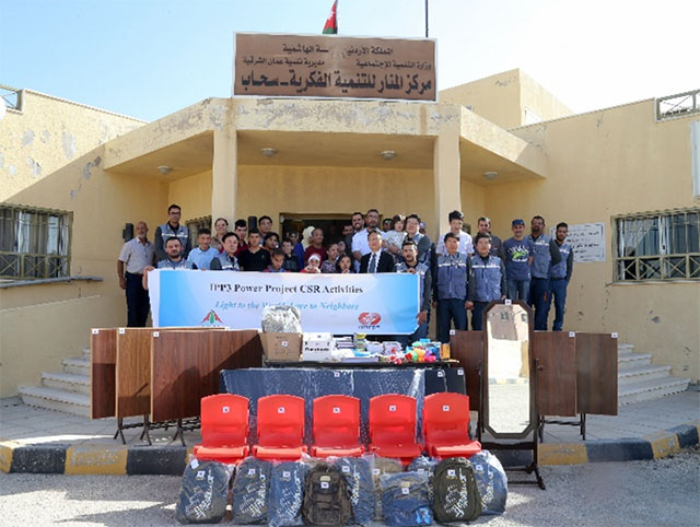 Jordan’s IPP3 Power Project CSR Activities | Jordan Times