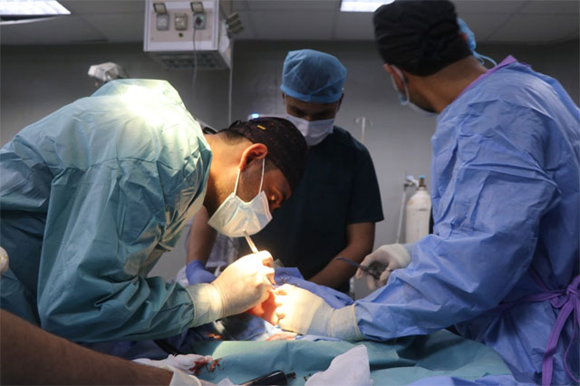 Jordanian field hospital team in Gaza performs critical surgery ...