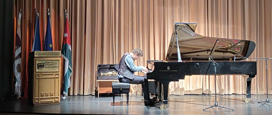 Czech musician performs at classical music concert in Amman | Jordan Times