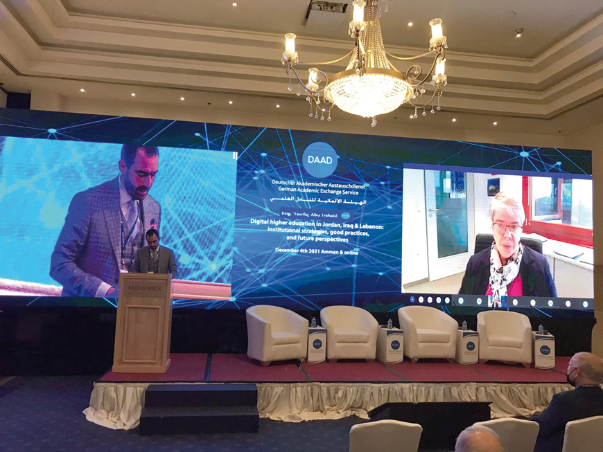 Conference held on distance education’s challenges | Jordan Times