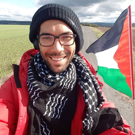 Swedish activist embarks on year-long walk for Palestine | Jordan Times