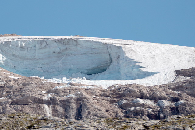 Italy blames climate change for glacier collapse, 7 dead | Jordan Times