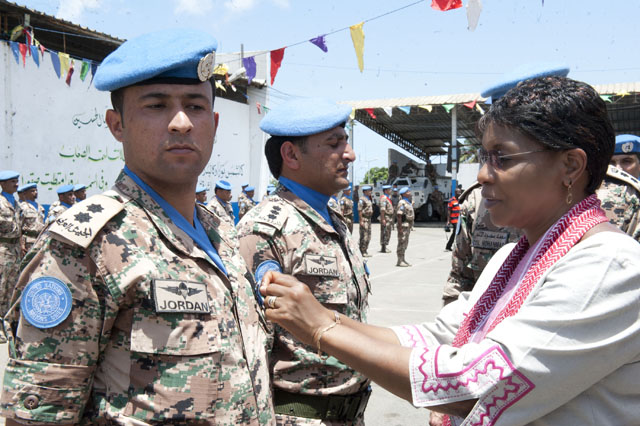 Jordanian peacekeepers in Côte d’Ivoire decorated with UN medal ...