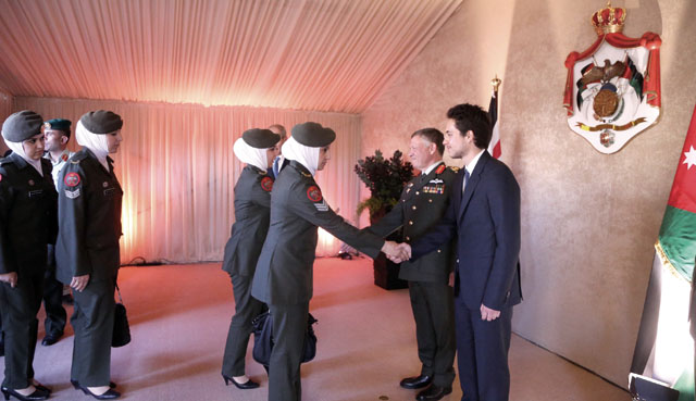 King attends military’s Army Day celebration | Jordan Times