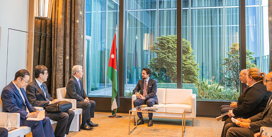 Crown Prince, JICA president discuss advancing economic, development ...