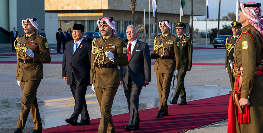 King receives Indonesian president | Jordan Times